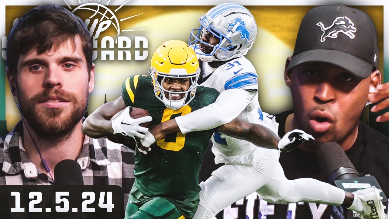 Lions vs Packers Tonight | Wake Up Woodward I Wednesday, December 5th ...