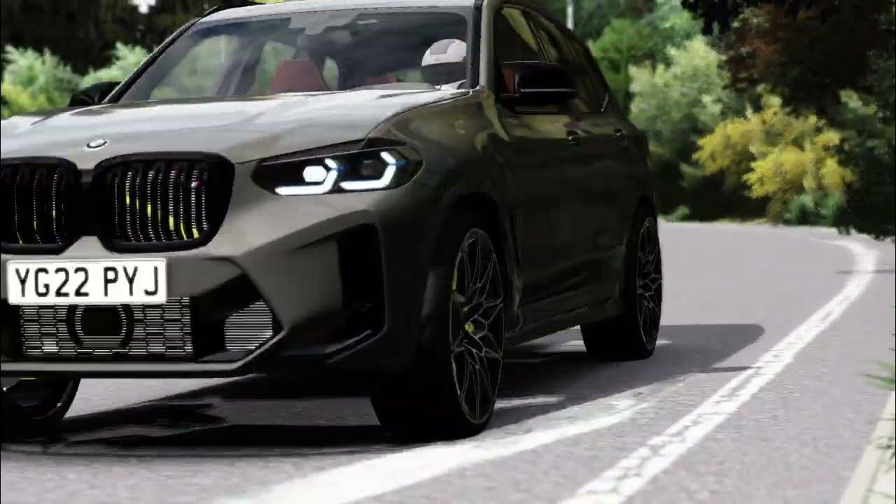 BMW X3M Competition 2022 |Assetto Corsa |Cinematic| Fanatec CSL - YouTube