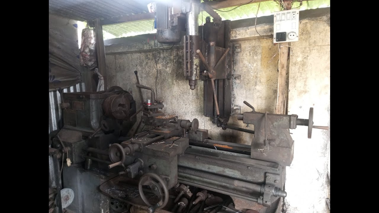 Milling machine on lathe machine | less equipment and much result ...