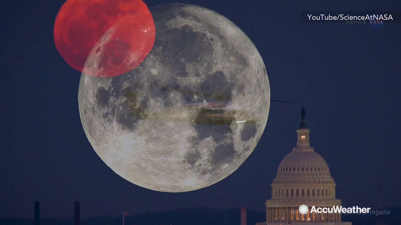 How to see February's full moon, the snow moon - YouTube