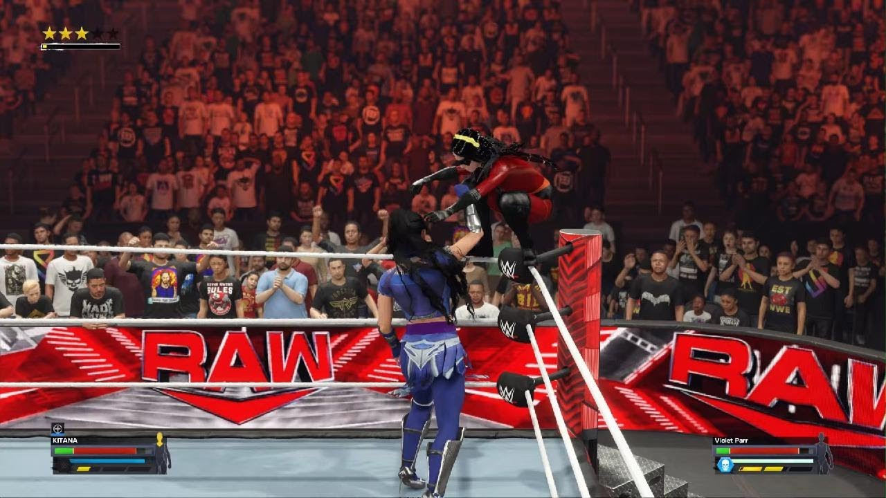 Kitana Vs Violet Parr WWE 2K24 - YouTube