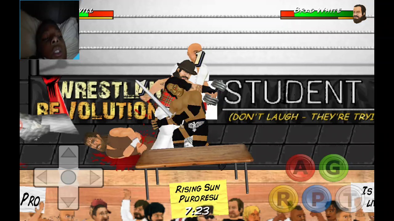 Wrestling Revolution turns in to roblox - YouTube