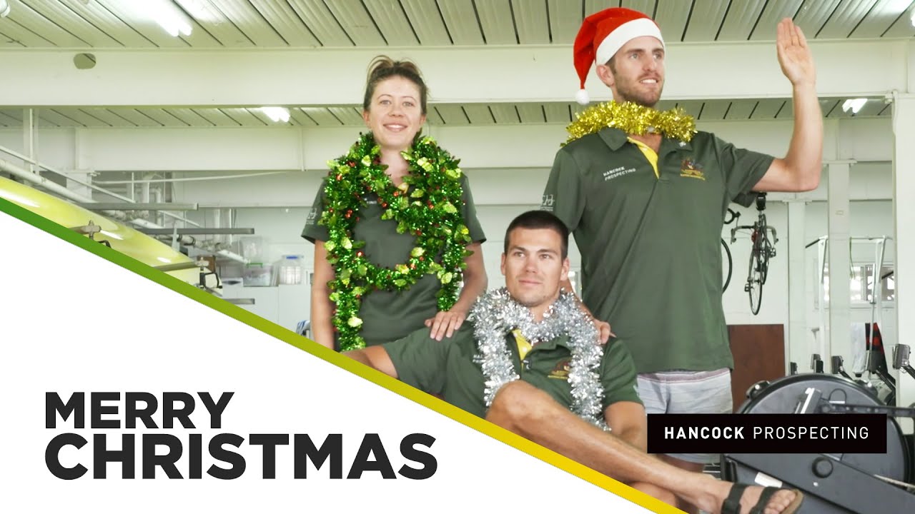 Merry Christmas from the 2018 Australian Rowing Team - YouTube