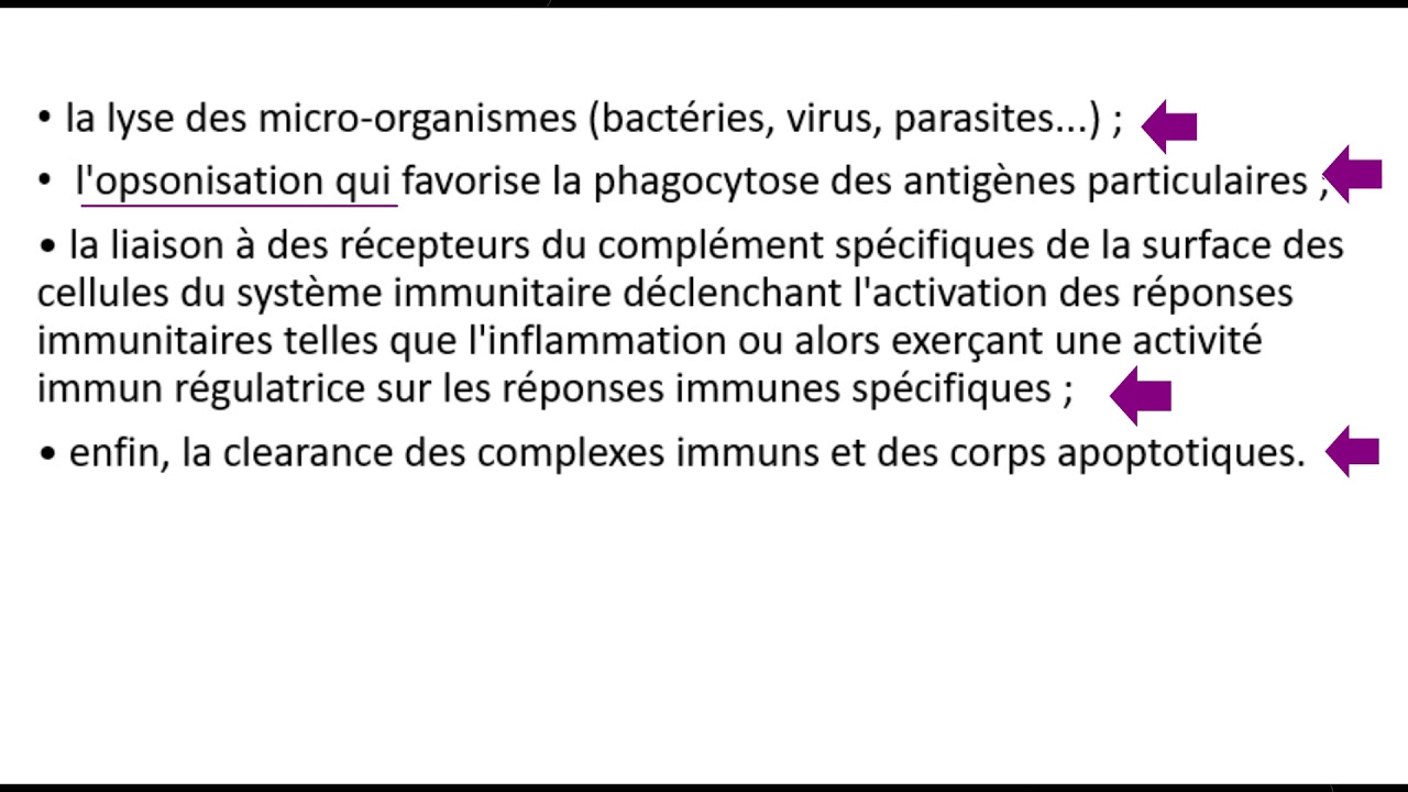 Le système du complément (Partie 1 : Introduction) - YouTube