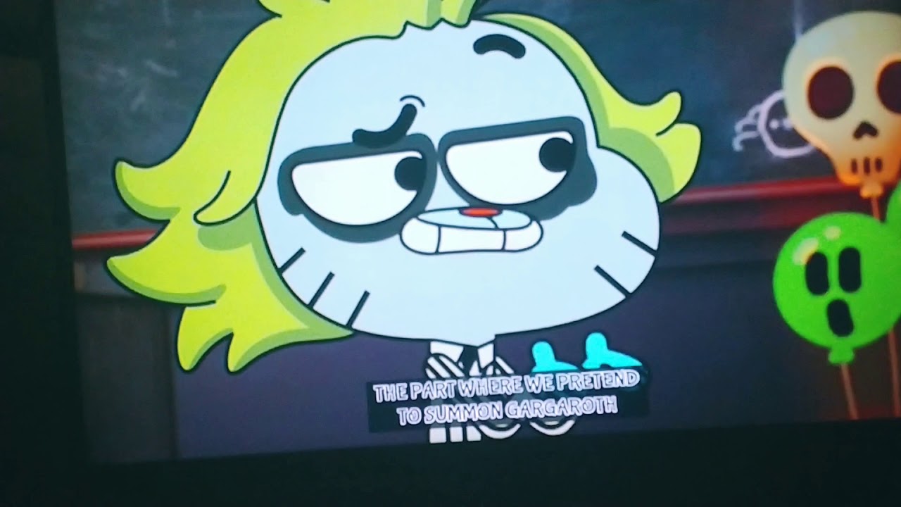 Darwin make gumball cry - YouTube