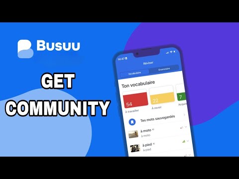 How To Get Community On Busuu App - YouTube