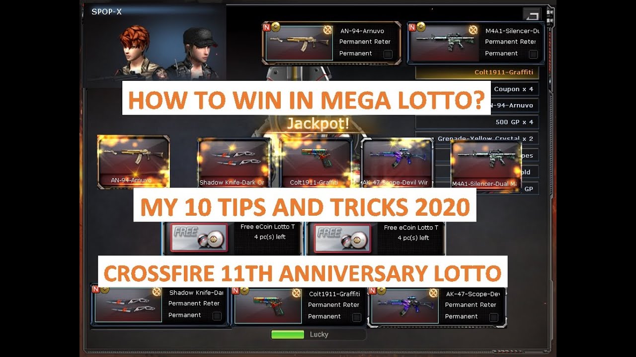 HOW TO WIN IN CROSSFIRE 11TH ANNIVERSARY LOTTO SPIN? MY 10 TIPS AND ...