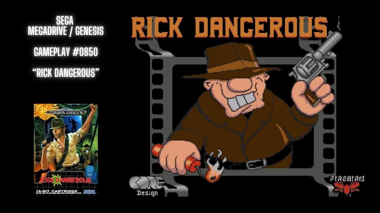 Rick Dangerous (Megadrive / Genesis / gameplay #0850) - YouTube