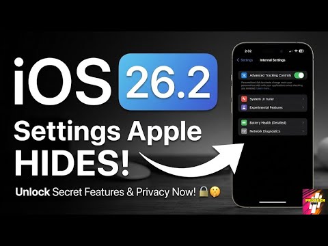 iOS 26.2 Settings Apple Hides! 😱 Turn These ON/OFF NOW - YouTube