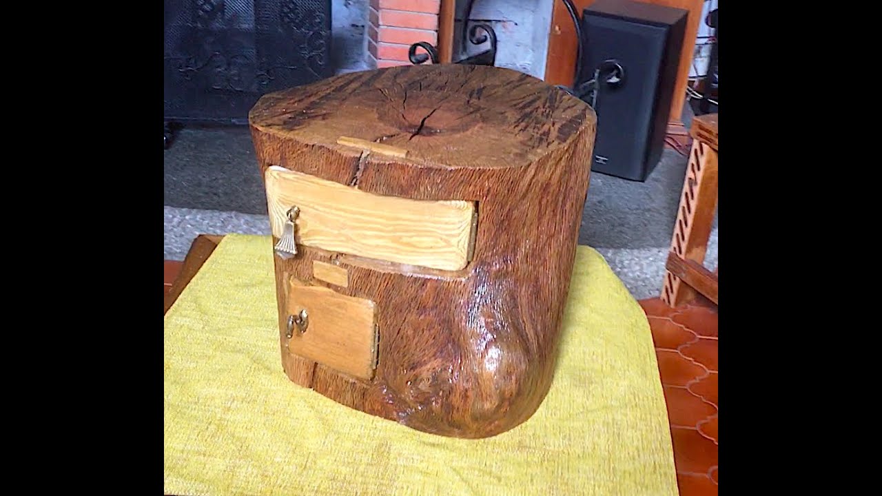 How to make a Totoro Ghibli bedside table - YouTube
