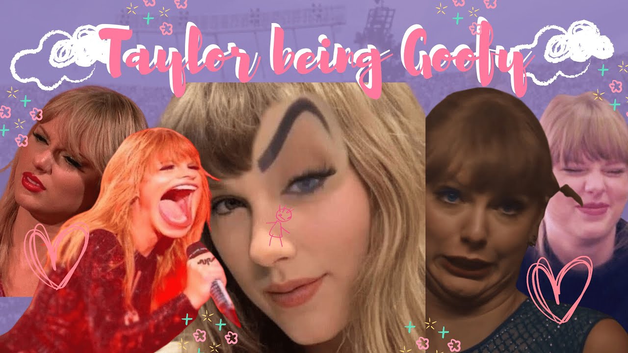 Taylor Swift Being Goofy for 6 Straight Minutes! 😂🎉 - YouTube