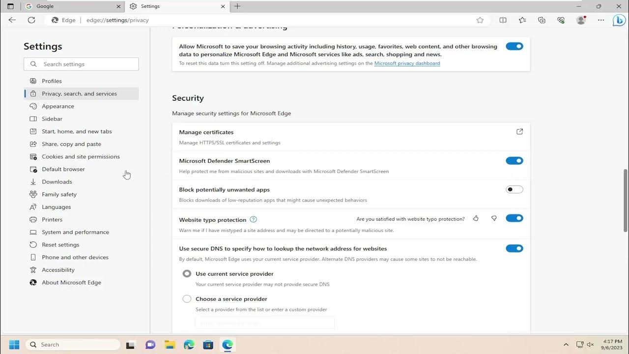 How to Turn off Microsoft Defender SmartScreen Filter In Microsoft Edge ...