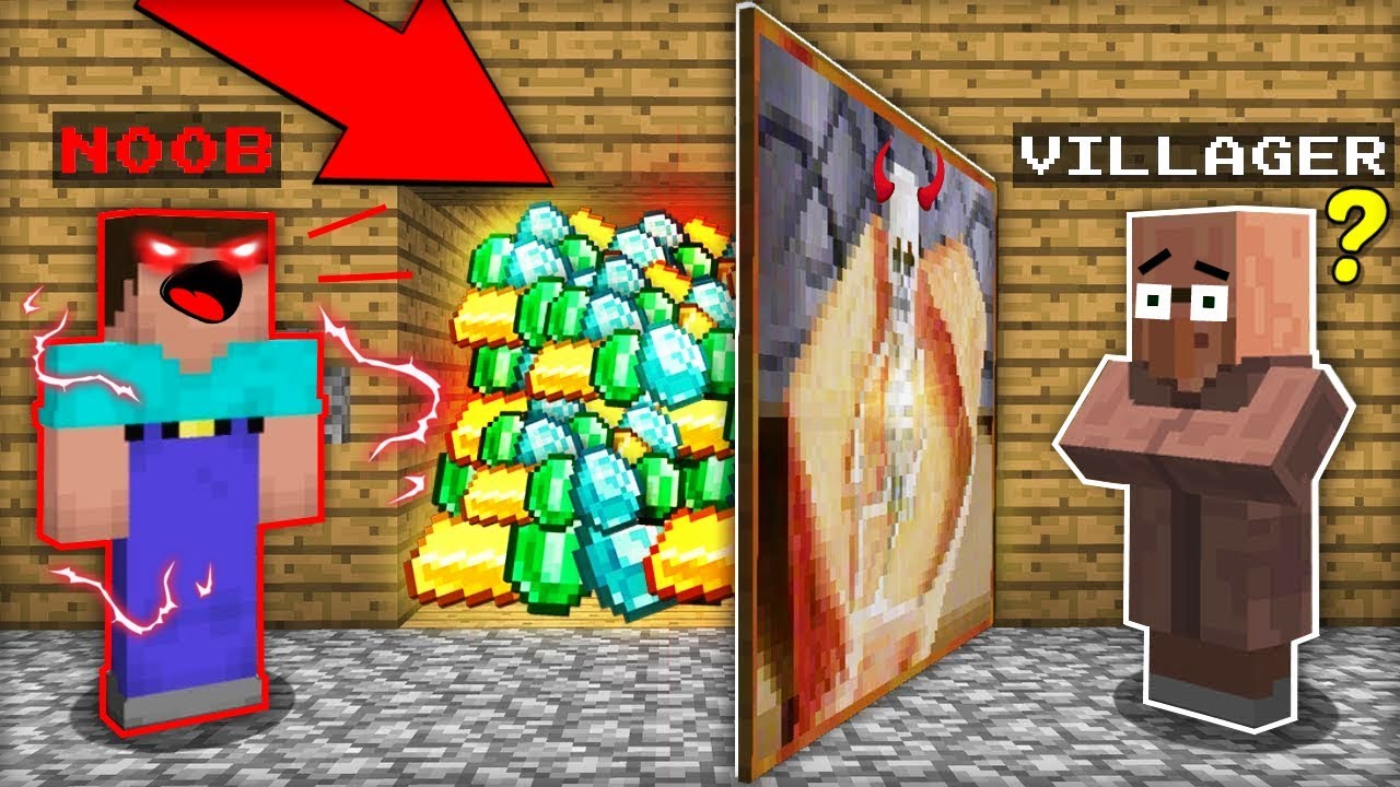 NOOB NAŠEL TAJNÝ GOD-EVIL POKLAD V MINECRAFTU! TAKTO VZNIKL PROKLETÝ ...