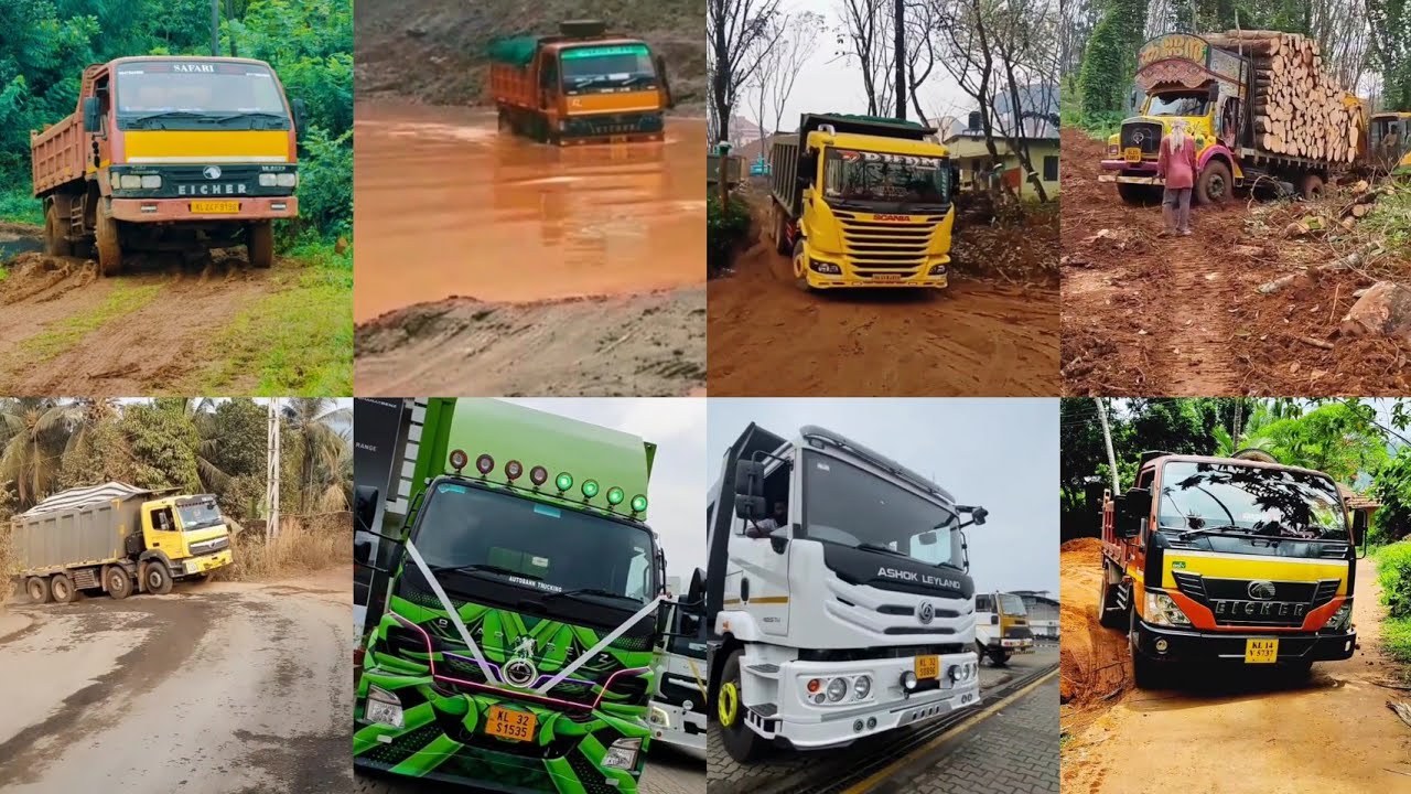 heavy truck Off-road driving | part 104 | - YouTube