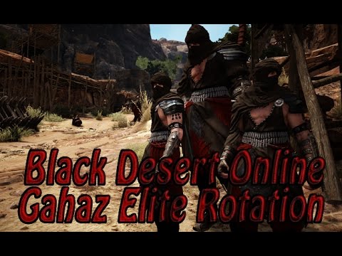 Black Desert Online | Gahaz Elite rotation Valencia parte 2 - YouTube