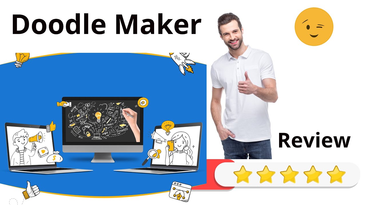 Doodle Maker Review - Doodle Maker Software Review Rating ★★★★★ - YouTube