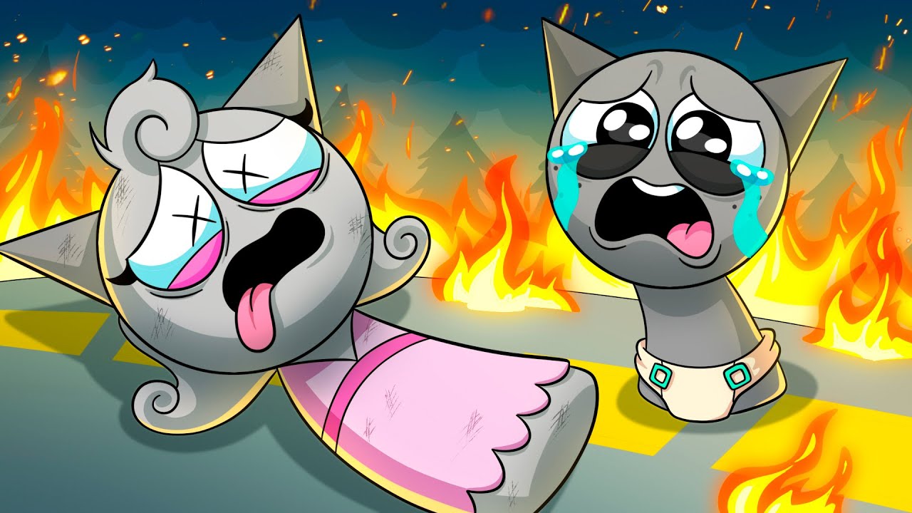 GRAY: ABANDONED at BIRTH?! Incredibox Sprunki Animation - YouTube