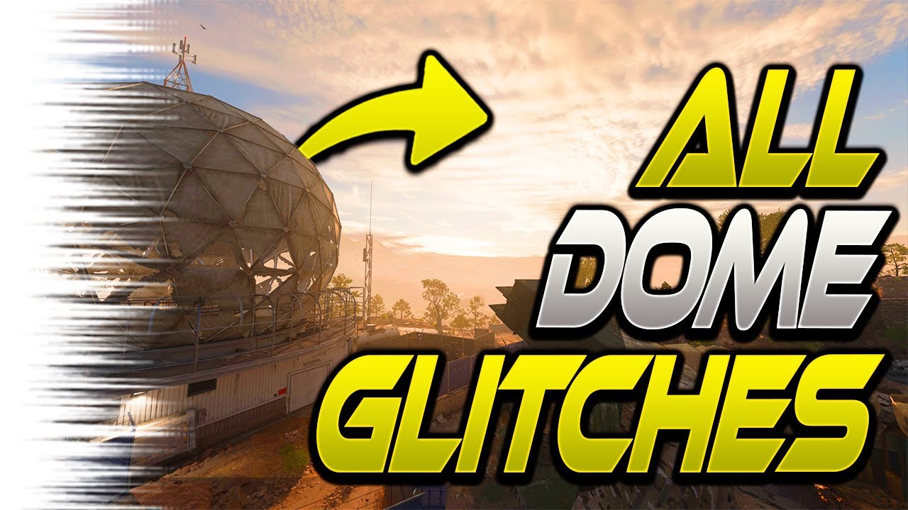 ALL WORKING GLITCHES ON *NEW * MAP "DOME"- Infected Spots/High Ledge ...