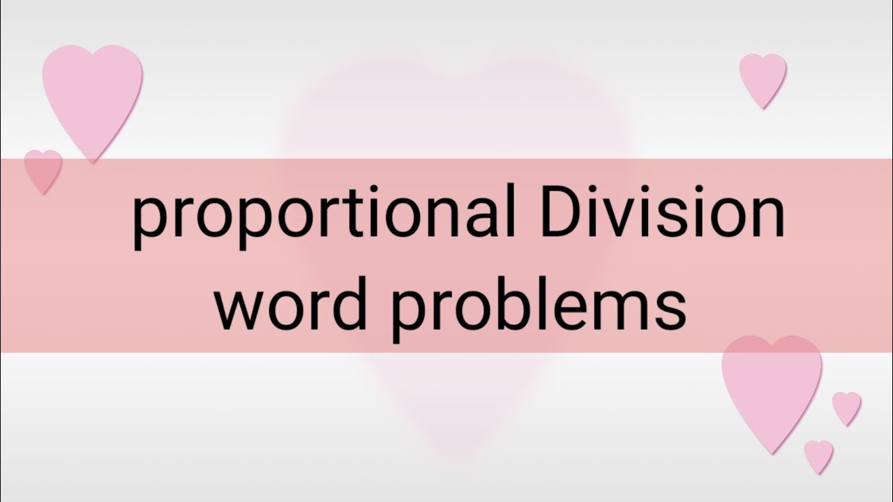 chp|| Ratio And Proportion|| proportional Division|| class 7 - YouTube