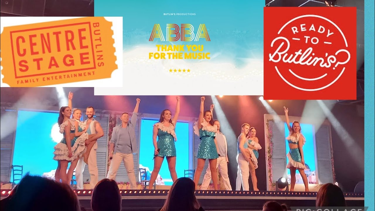 ABBA- Thank You For The Music / Butlins Minehead / Feb 2023 - YouTube