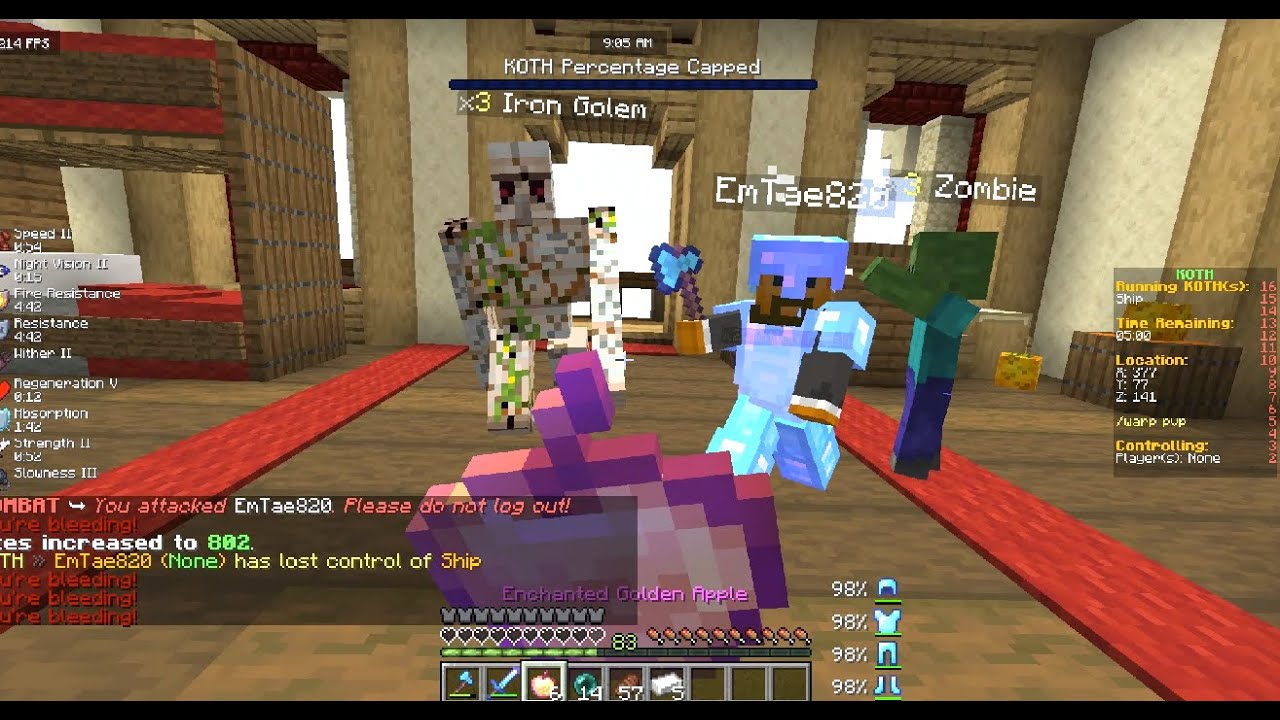 My First PvP Win in a While - TreeMC Skyblock - YouTube