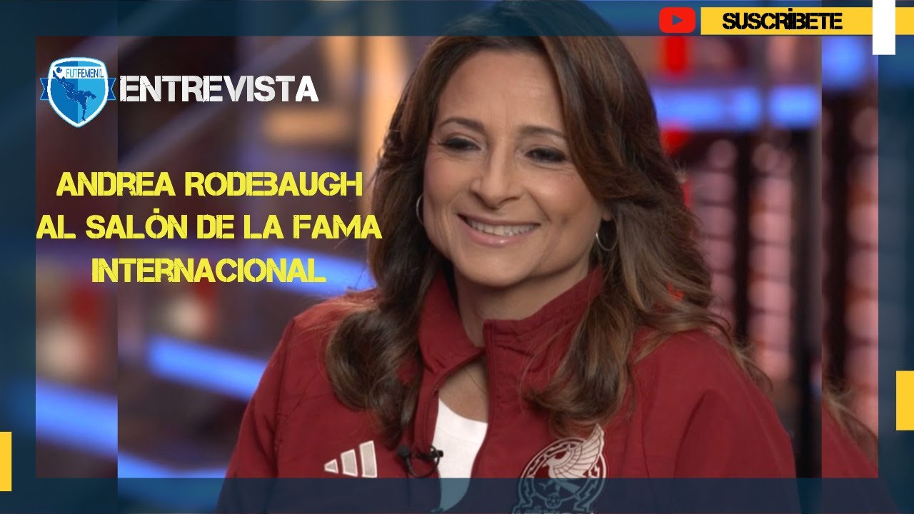 Andrea Rodebaugh al salón de la fama internacional. - YouTube