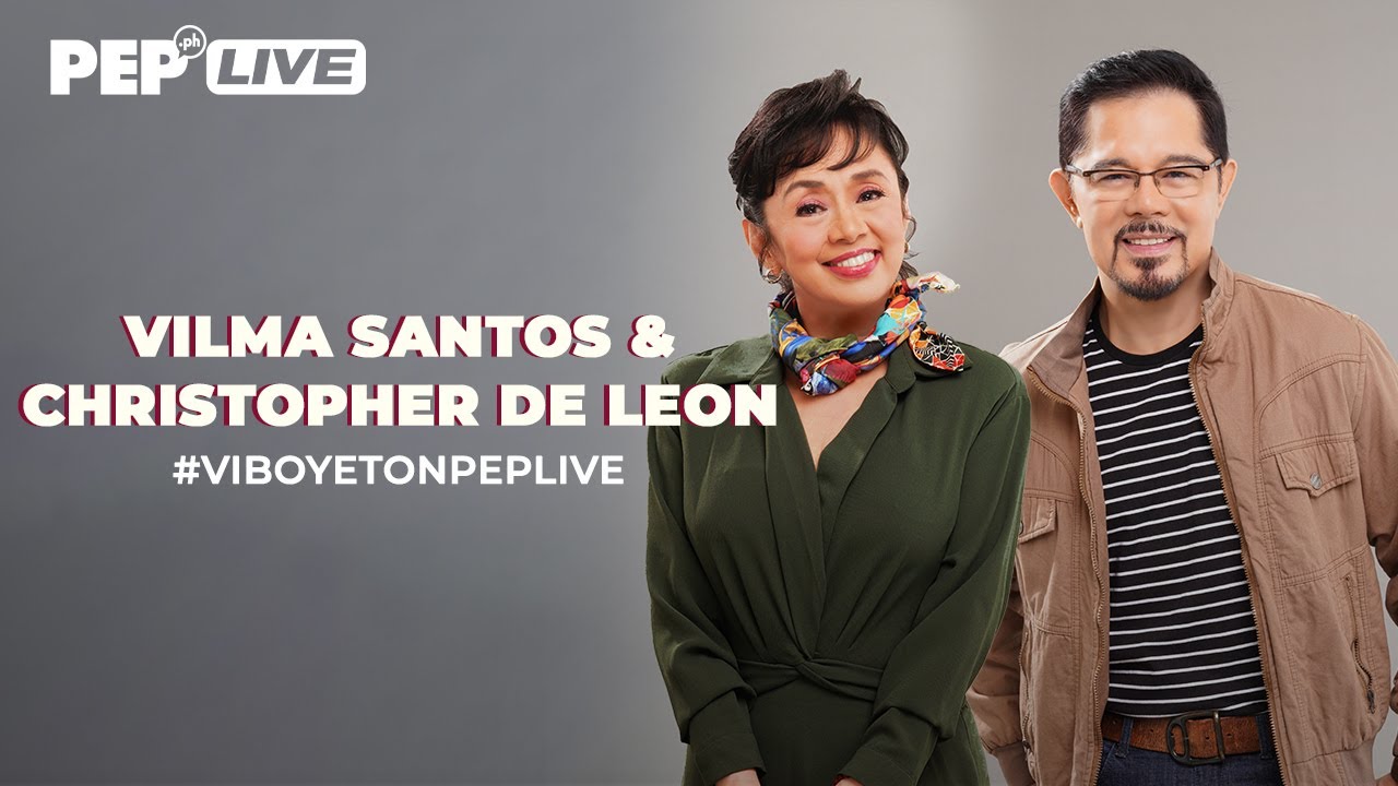 WATCH: Vilma Santos and Christopher de Leon on PEP Live! - YouTube