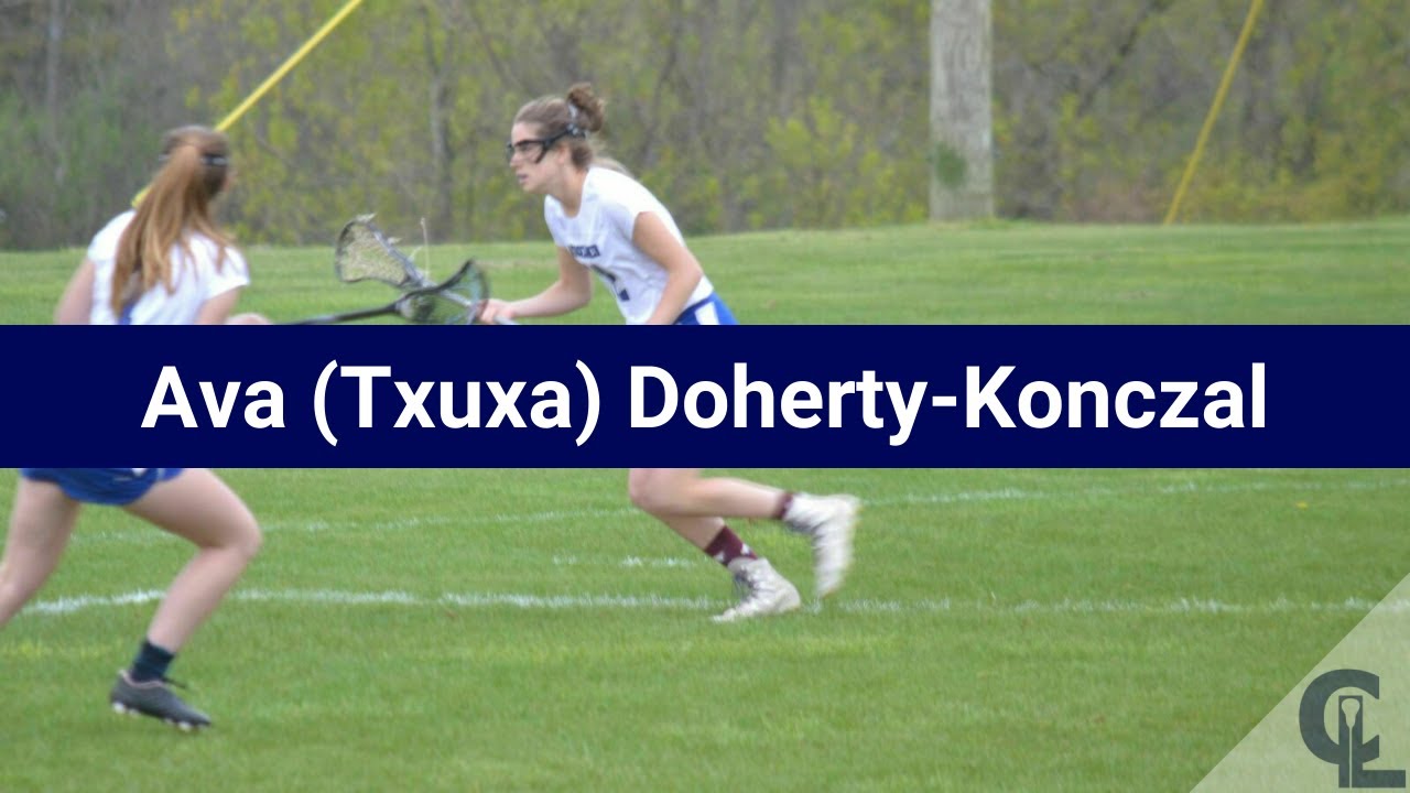 Ava (Txuxa) Doherty-Konczal Lacrosse Highlights - VT 2022 - Def - YouTube