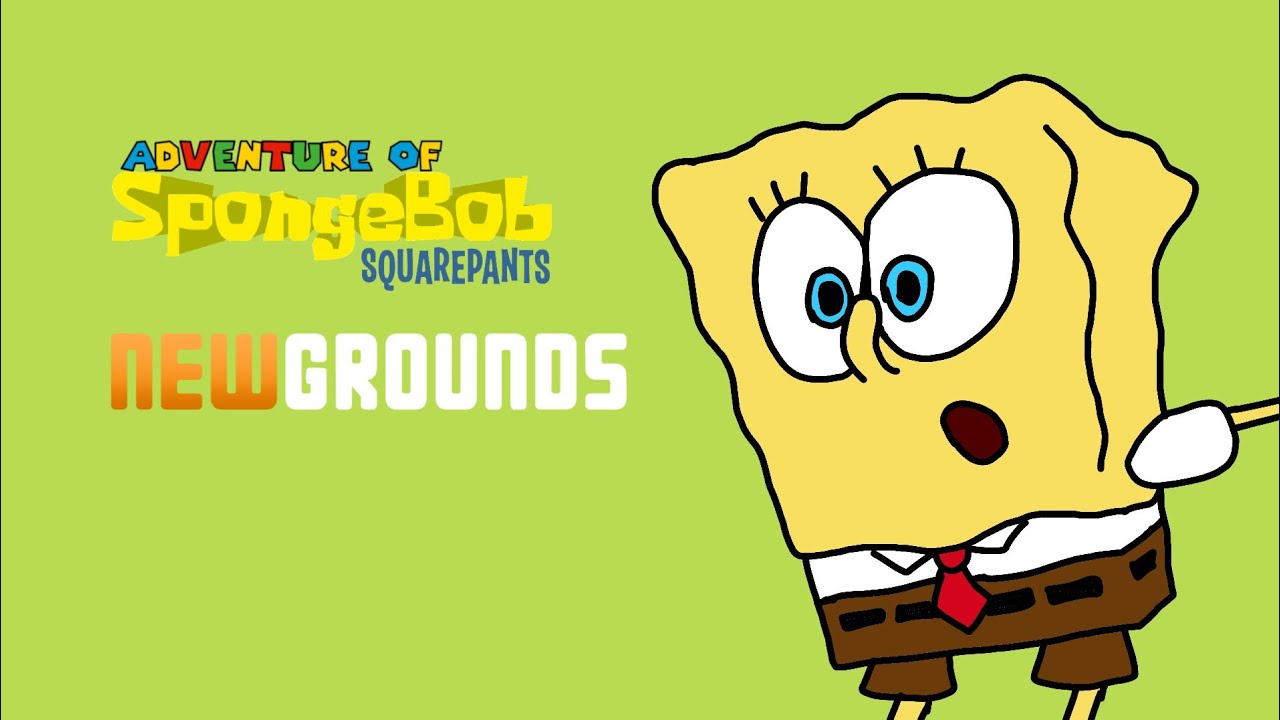 Adventure of SpongeBob SquarePants is Now on Newgrounds - YouTube