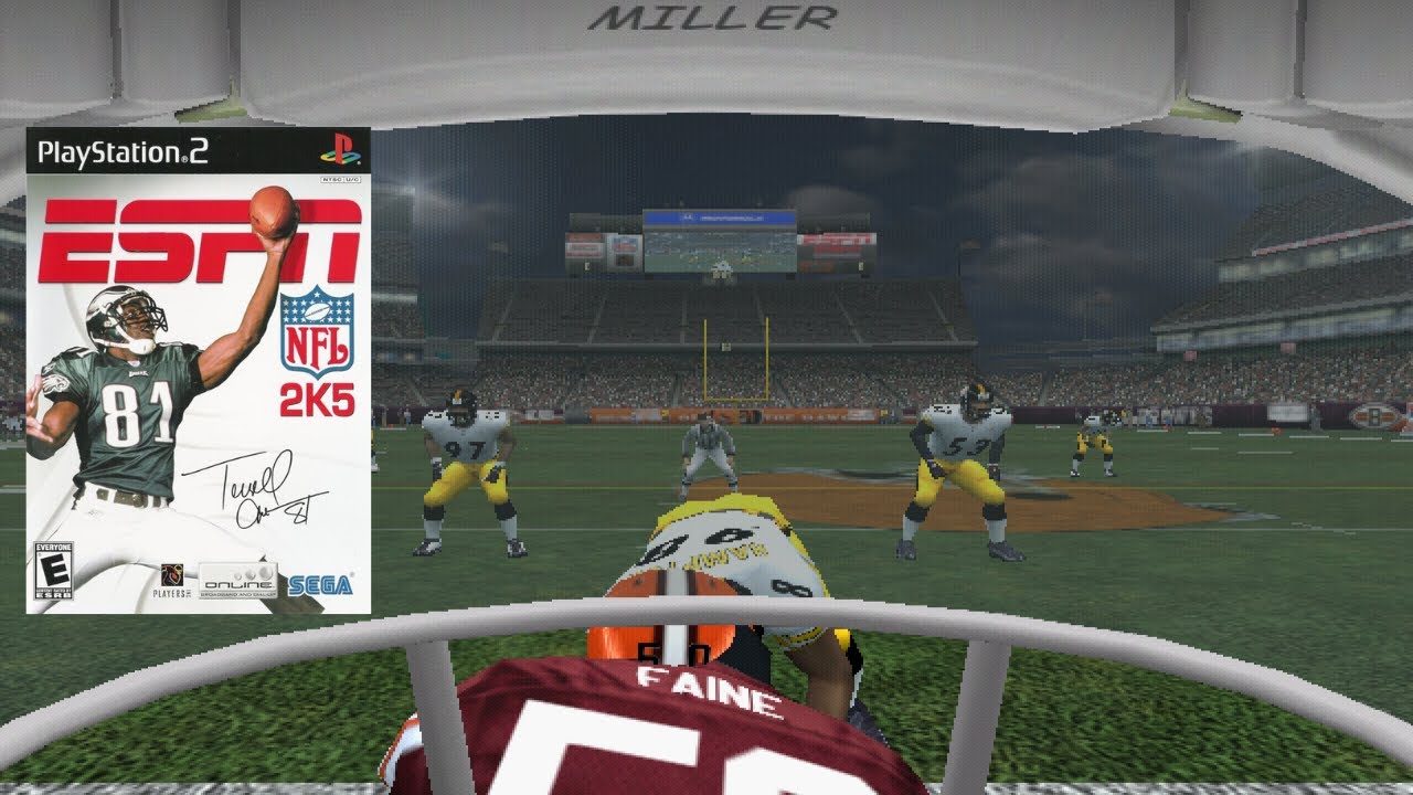 FIRST PERSON FOOTBALL IN NFL 2K5😂 - YouTube