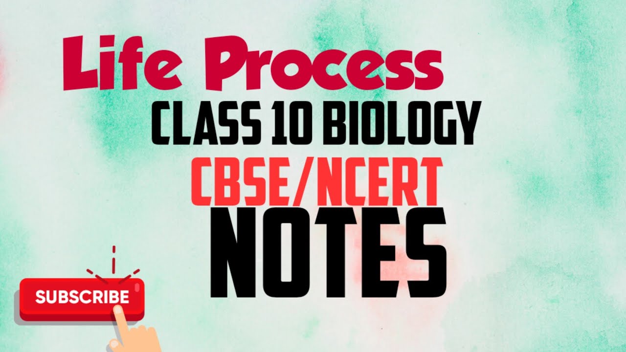 Life process class 10 biology | CBSE Class 10 biology | Notes | #cbse # ...