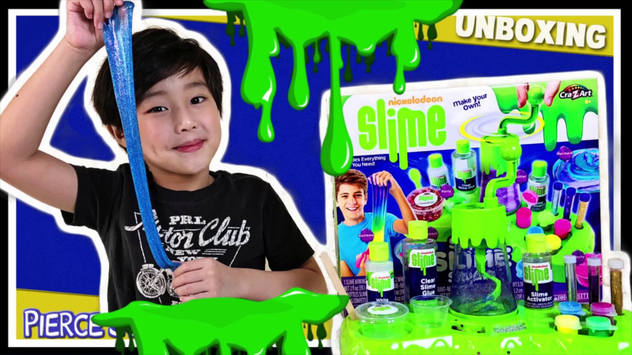 Nickelodeon Super Slime Studio Kit Review Commercial Toys R Us DIY ...
