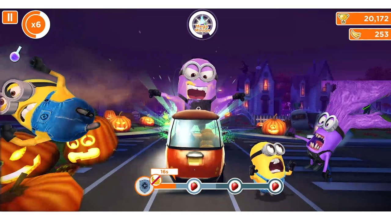 SHIELD UP VACUUM DOWN VIOLET EVIL MINION HALLOWEEN LANE #gaming # ...