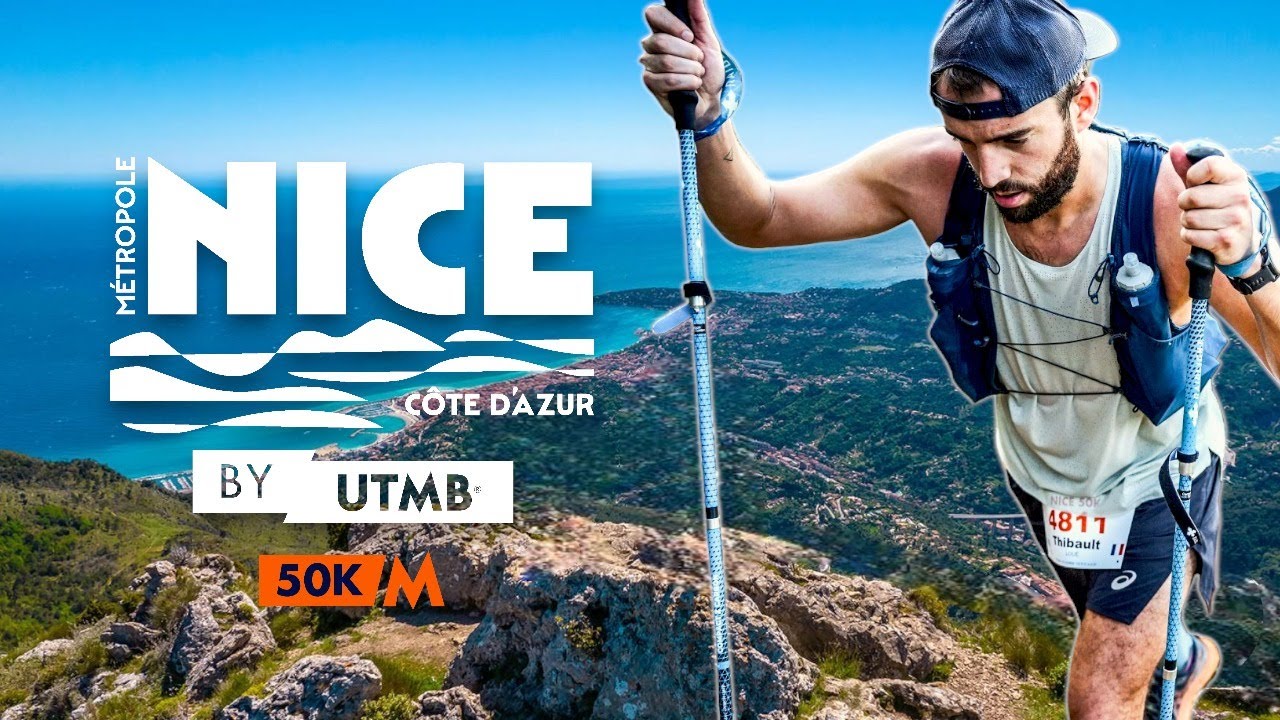 Nice Côte d'Azur by UTMB 2023 - 50k (mais 63 en vrai) - YouTube