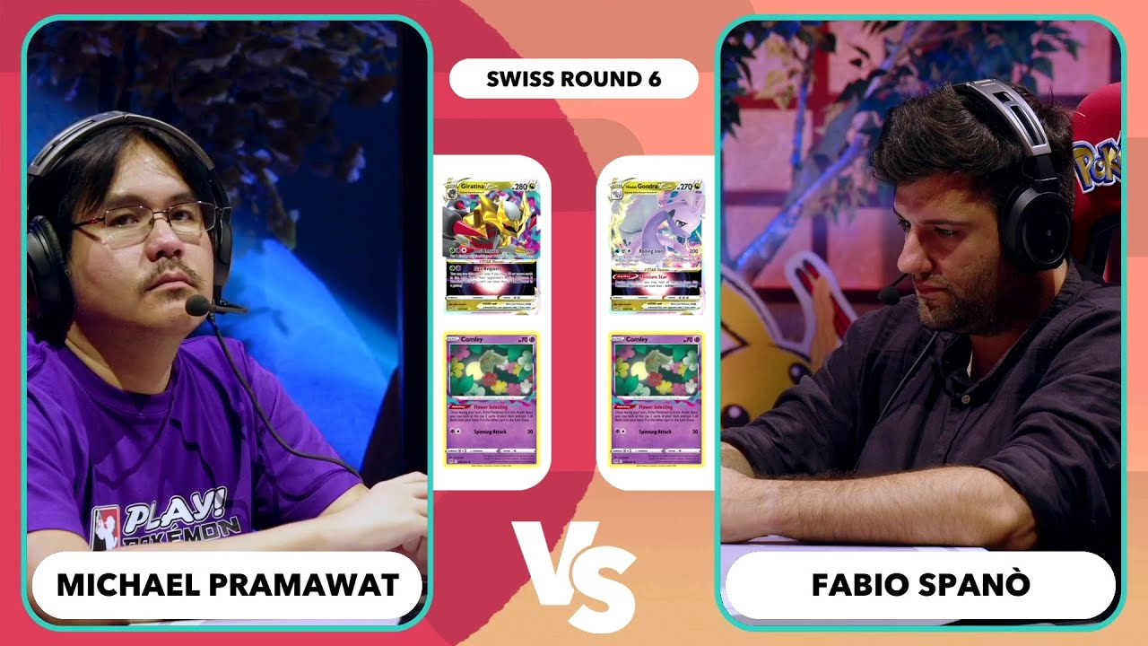 Day 2 TCG Michael Pramawat Vs Fabio Spanò | 2023 Pokémon World ...