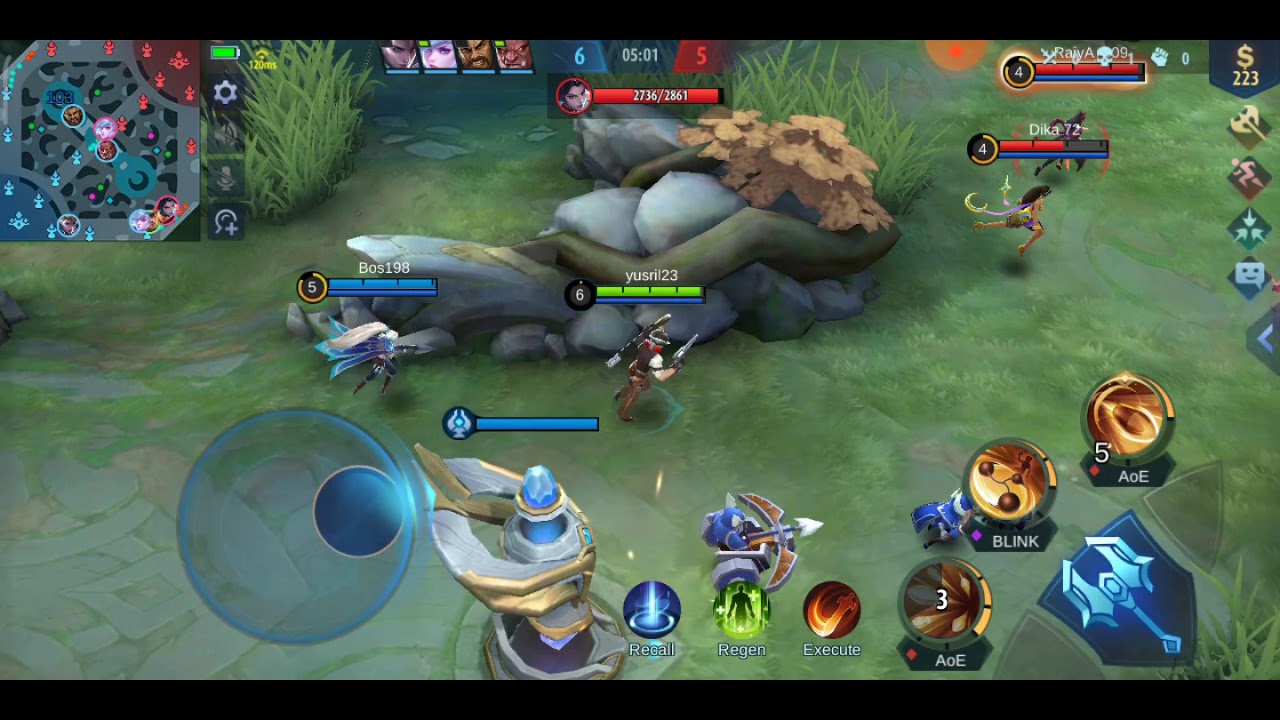 learn To Play With Skill Hero Clint - Mobile Legends - YouTube