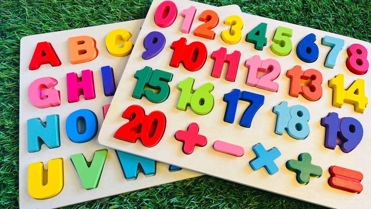 Abc and Numbers Activity For kids | Toddler Learning Video | - YouTube