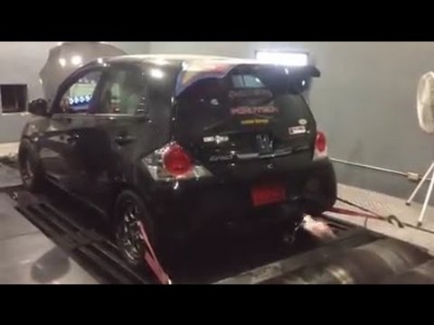 K20a HONDA BRIO On Dyno - YouTube