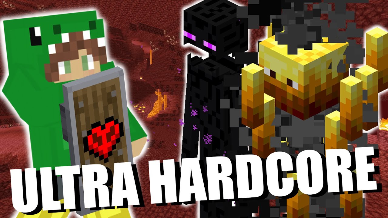I Risked EVERYTHING in my ULTRA HARDCORE Minecraft World - YouTube