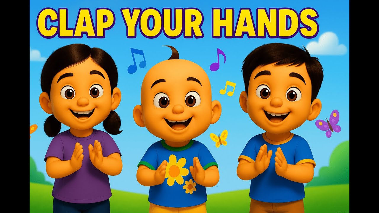 Clap Your Hands | Fun Kids Action Song for Listening, Moving & Learning ...