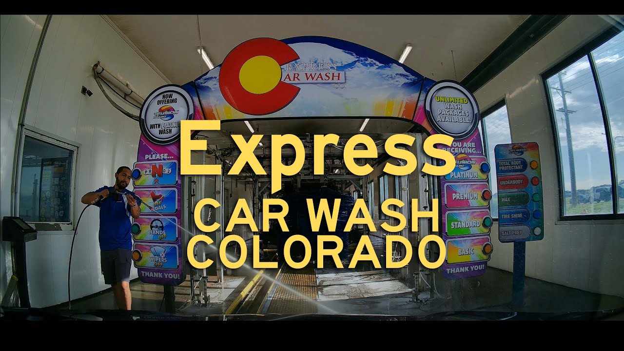 Express Car Wash CO #carwash #dashcam - YouTube