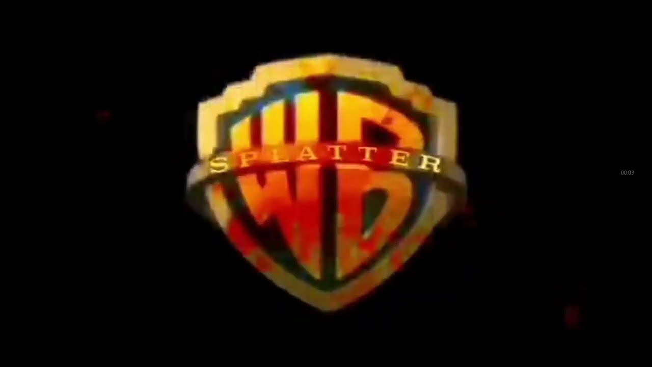 Old WB Splatter Logo - YouTube