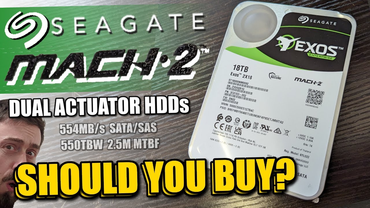Seagate EXOS MACH.2 2x18 HDD - Should You Buy? - YouTube