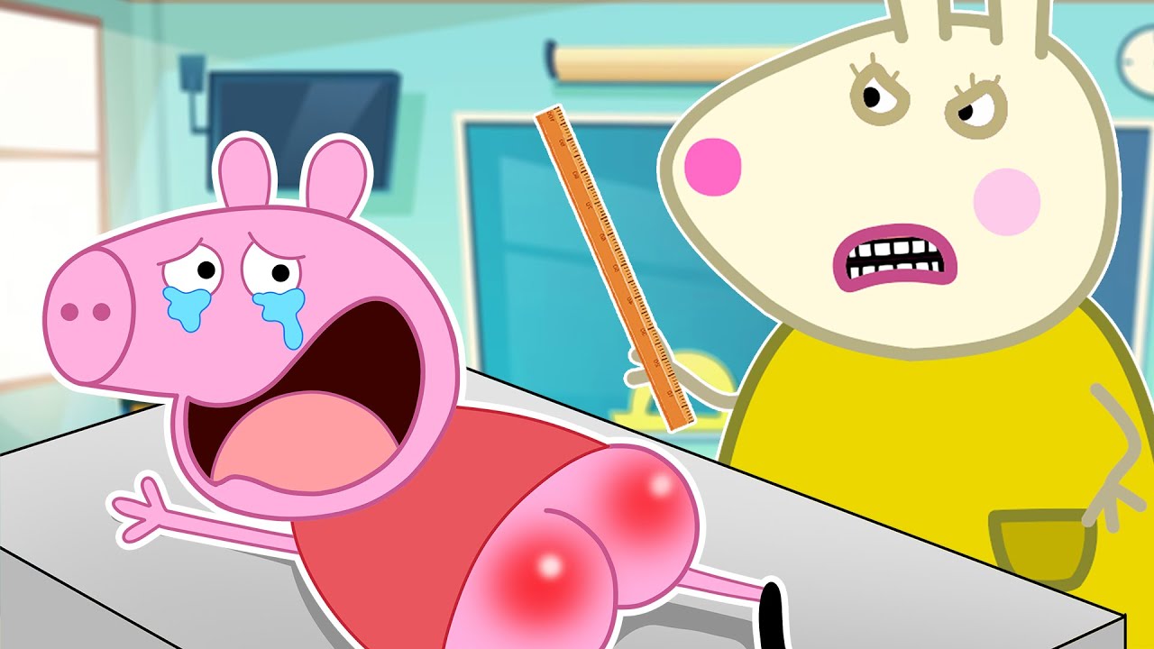 Peppa vs Teacher Rabbit - Peppa Pig X Roblox Funny Animation - YouTube
