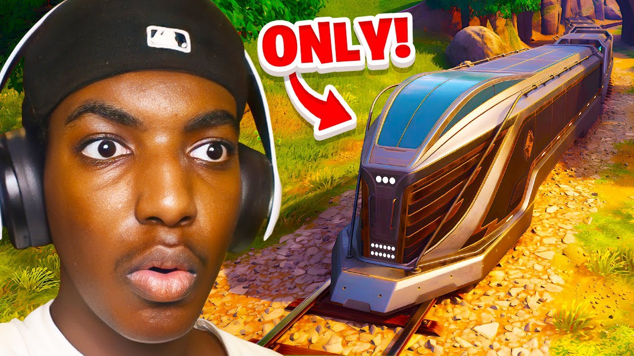 The MYTHIC TRAIN ONLY Challenge In Fortnite! - YouTube
