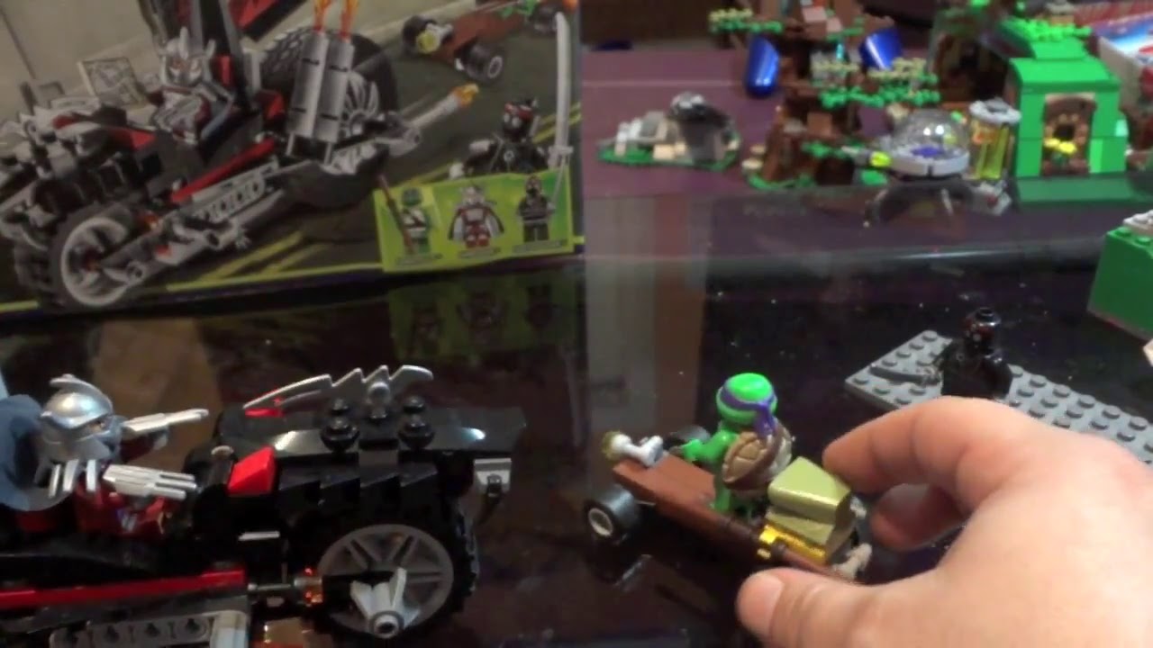 Lego TMNT 79101 Shredder's Dragon Bike Lego Ninja Turtles79101 Review ...