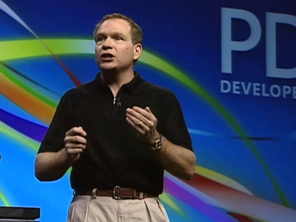 PDC 2005 Keynote with Bob Muglia - YouTube