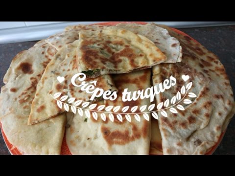 Cuisine algérienne : Crêpes turques (الفطائر التركية ) - Matbakh kamar ...