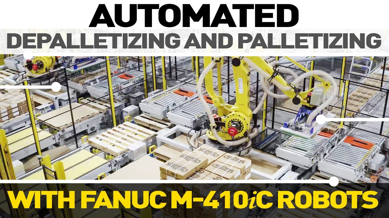 Automated Robotic Depalletizing and Palletizing Solutions, Courtesy of ...