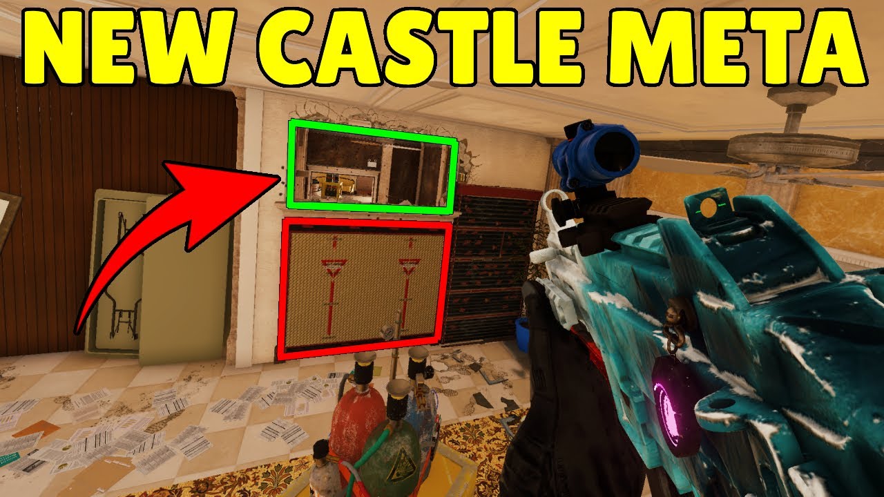 *New* BEST Castle Trick To Counter Lobby Push! - Rainbow Six Siege ...
